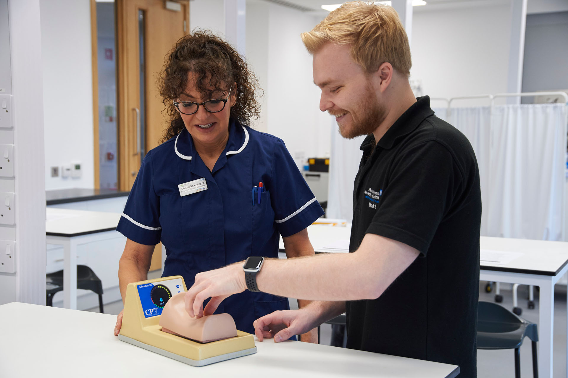 Digital Cricoid Pressure Trainer®, Light | Adam,Rouilly