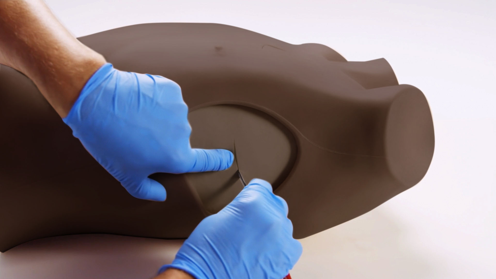 Chest Drain & Needle Decompression Trainer, Dark - Adam,Rouilly