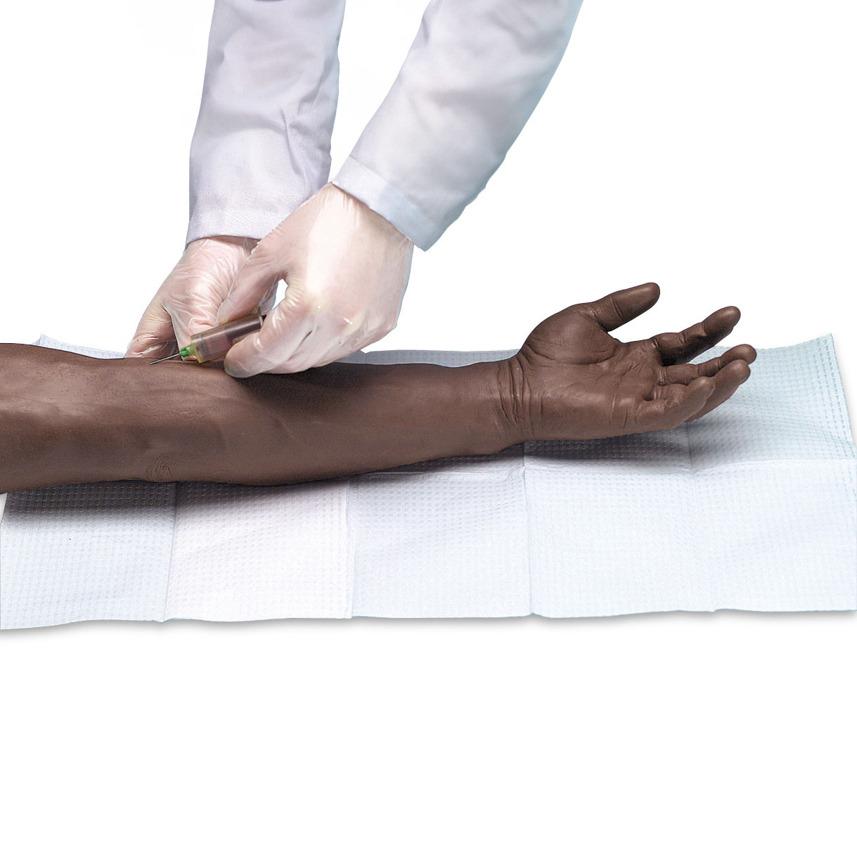 Advanced Venipuncture and Injection Arm, Dark - Adam,Rouilly