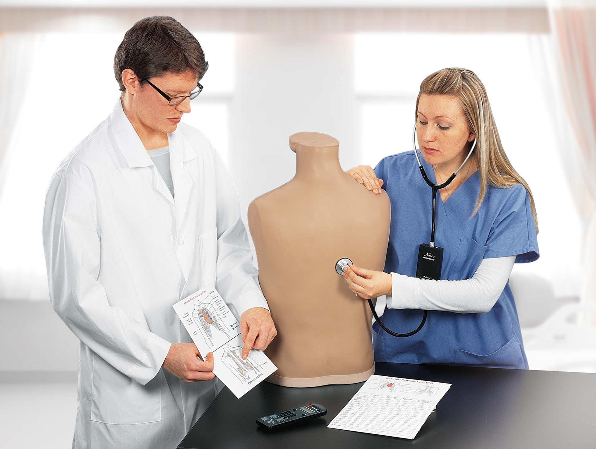 Auscultation Trainer & Smartscope™ | Adam,Rouilly