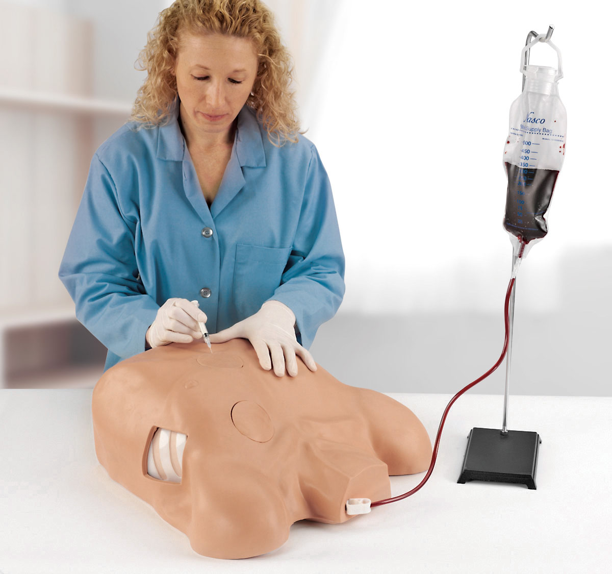 Pericardiocentesis Simulator With Chest Tube and Pneumothorax - Adam ...