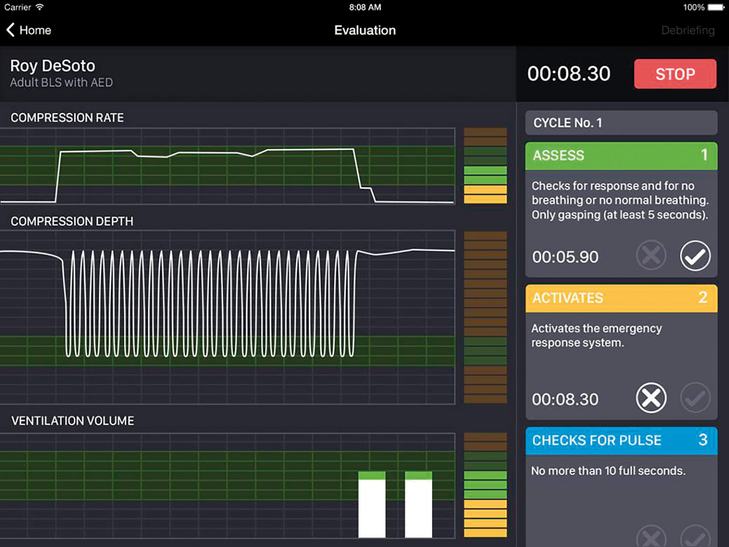 CPARLENE® Full-Size Manikin With CPR Metrix and iPad® - Adam,Rouilly