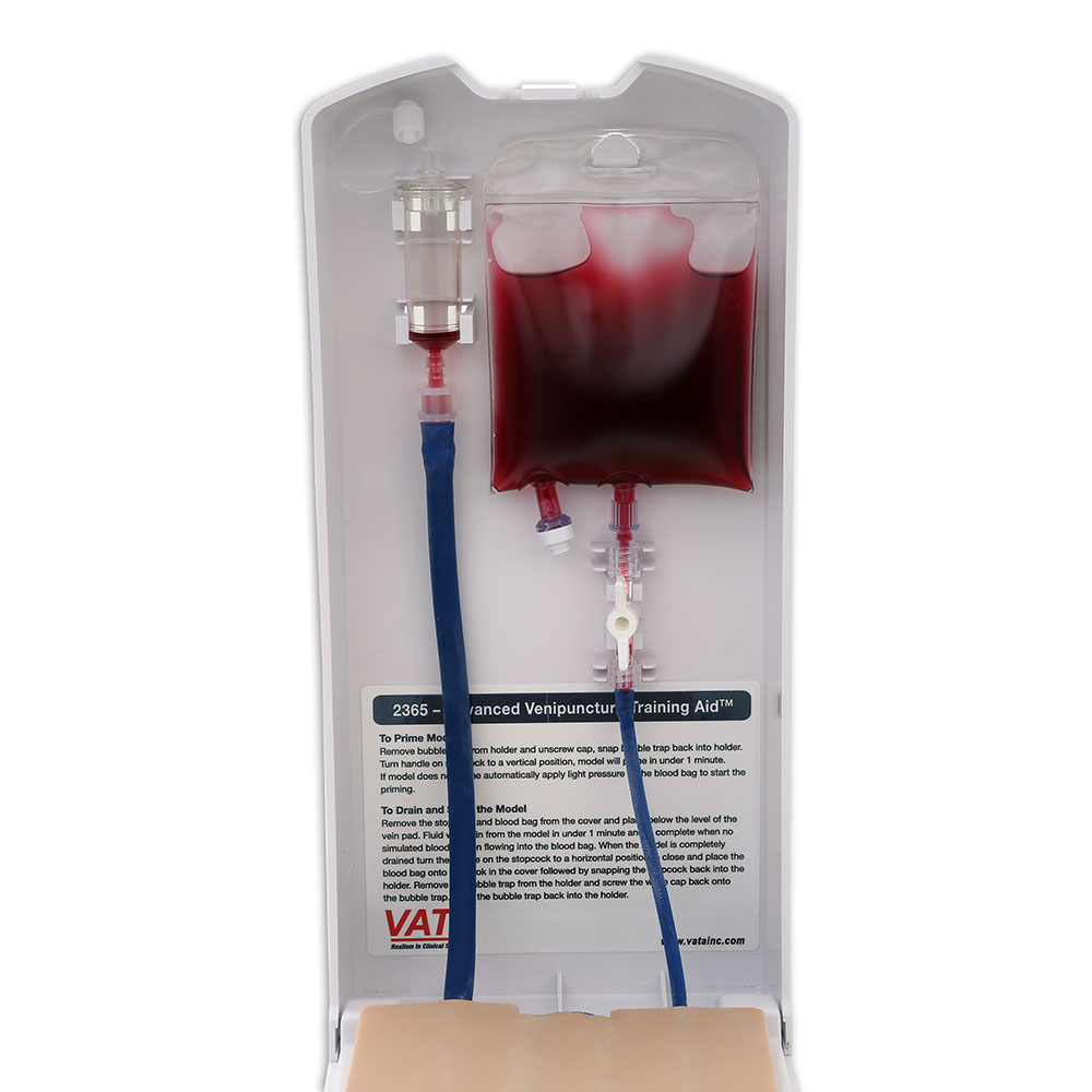 Advanced Four-Vein Venepuncture Training Aid, Light - Adam,Rouilly